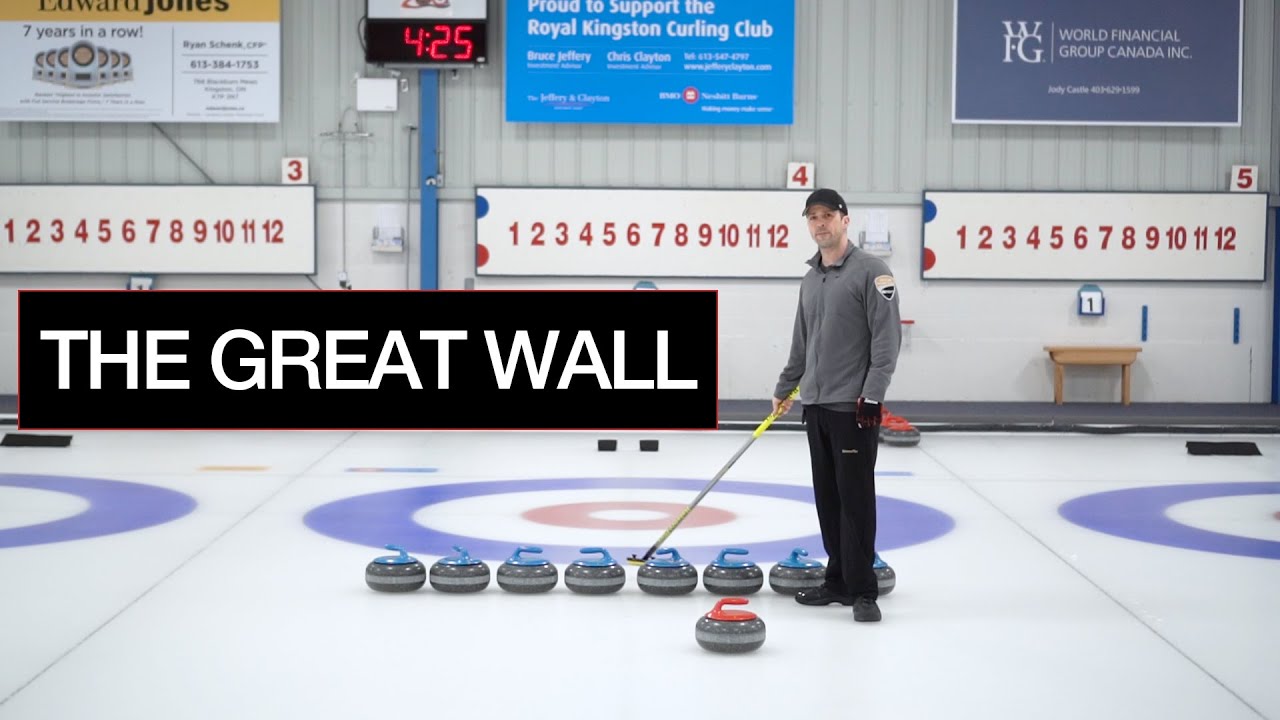 Curling Drills - Weight Control and Line of Delivery: The Great Wall ...