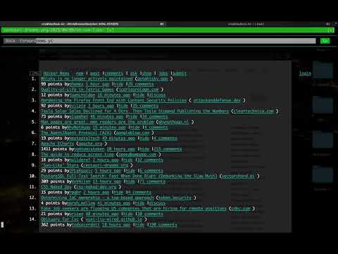 Quick demo of the Kernel Browser - YouTube