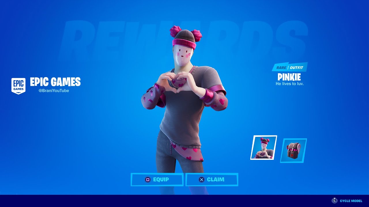 HOW TO GET NEW PINKIE SKIN IN FORTNITE! NEW FORTNITE PINKIE SKIN - YouTube