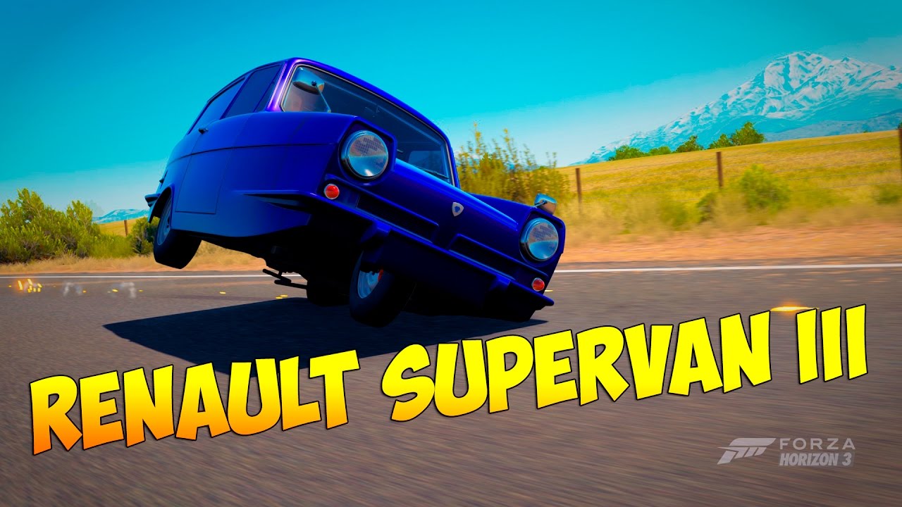 Forza Horizon 3 - "Renault Supervan III" [АДСКАЯ МАШИНА] - YouTube