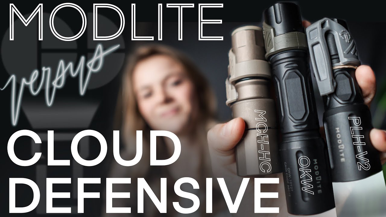 Modlite vs. Cloud Defensive Handheld Light SHOWDOWN | PLH-V2 & OKW vs ...