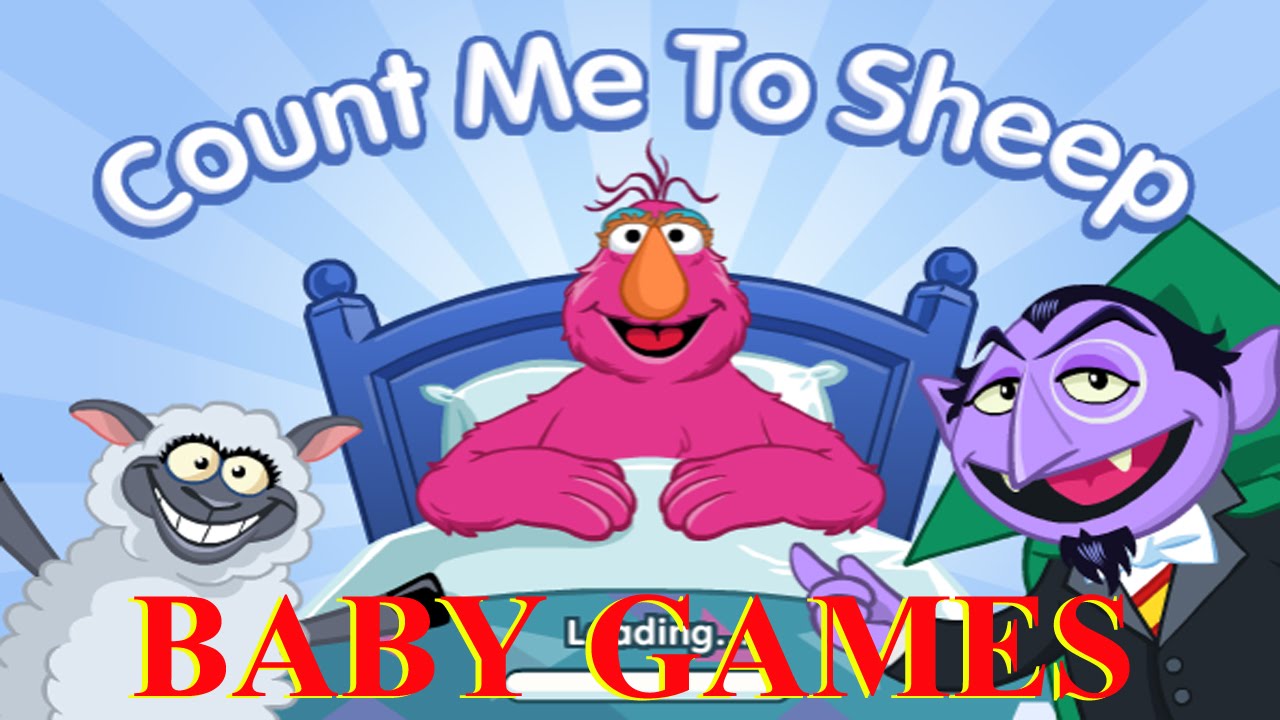 Sesame Street Games - Sesame Street Count Me to Sheep - Baby Games ...
