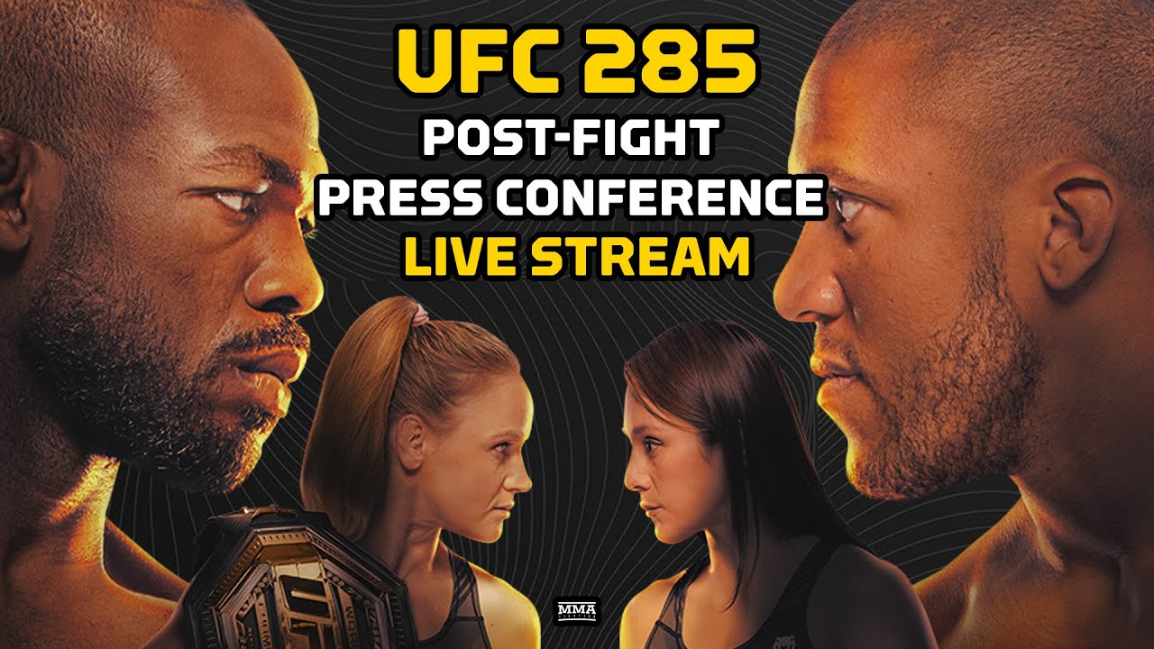 UFC 285: Jones vs. Gane Post Press Conference - YouTube