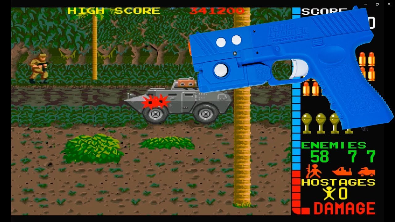 Operation Wolf Arcade Lightgun longplay - YouTube