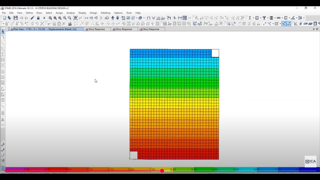 Session 7 (P-2): Drift & Torsion Analysis in ETABS | 14-Story Example ...