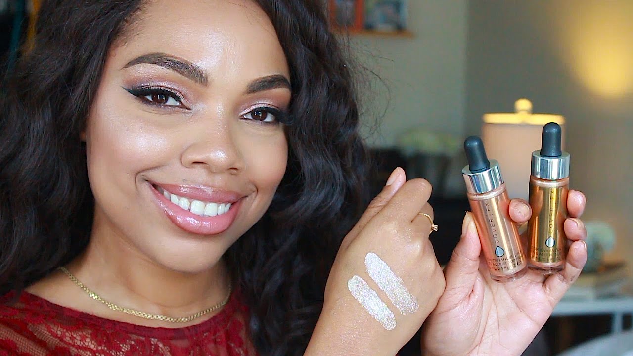 NEW COVER FX CUSTOM ENHANCER DROPS REVIEW - YouTube