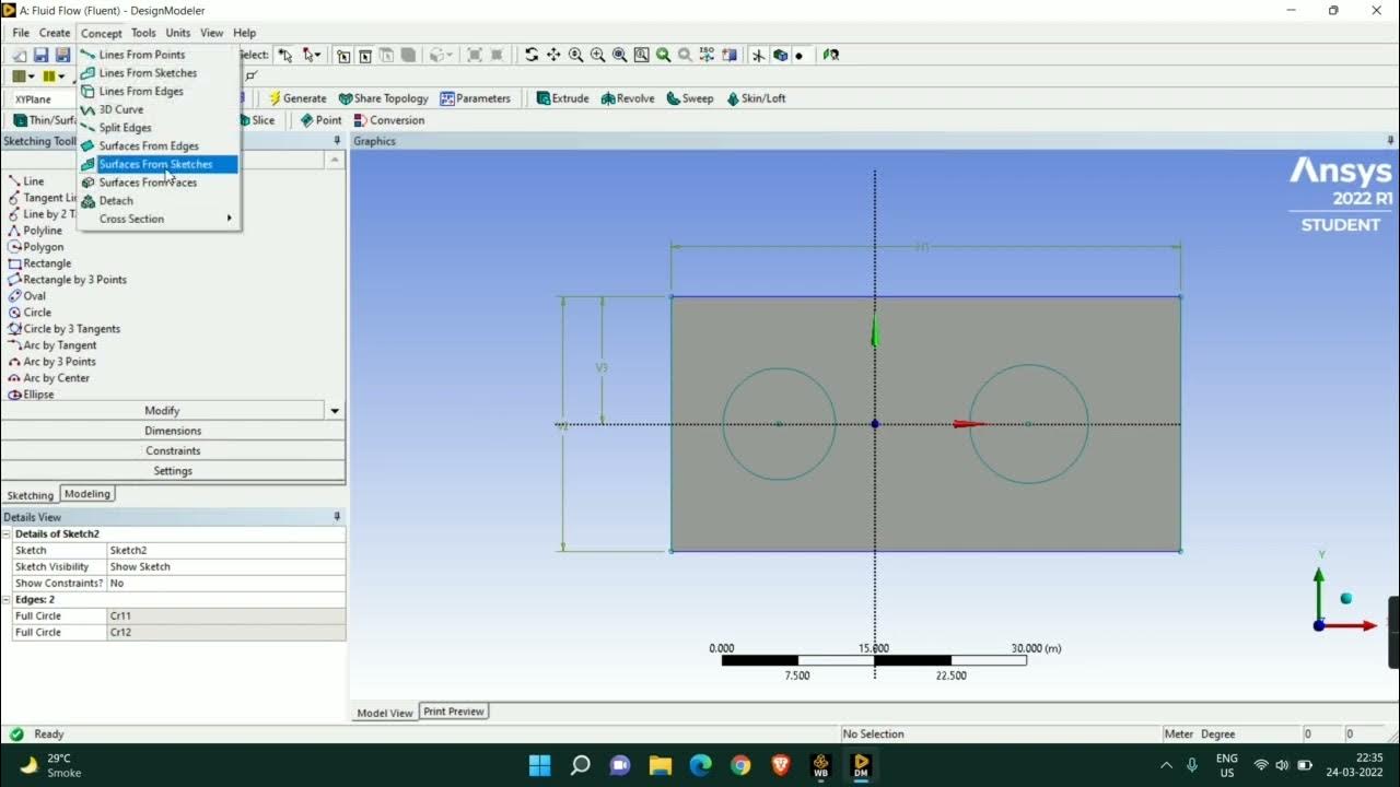 Boolean In Ansys Fluent Youtube