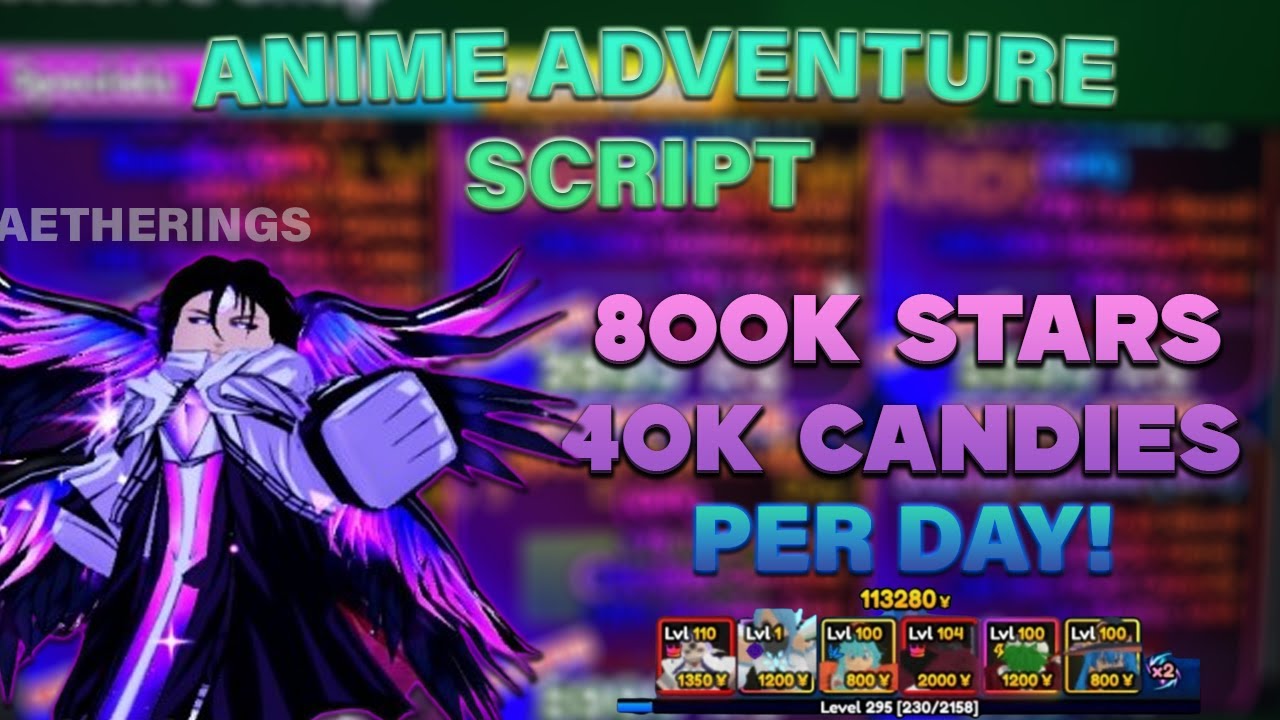 Anime Adventures Script 💯 | Auto Christmas, Halloween, Gem farm AA ...