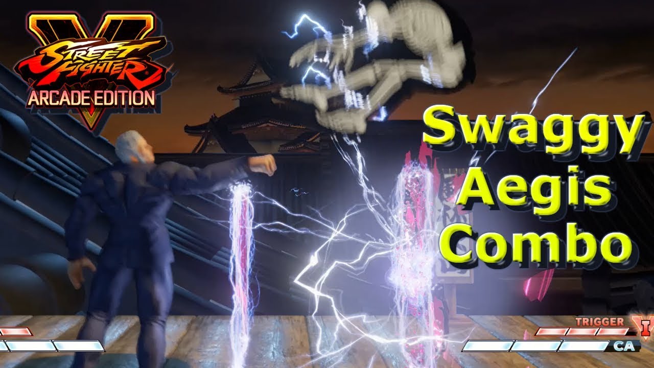 SFV AE - Urien Swaggy Aegis Combo + Headbutt Loop - YouTube