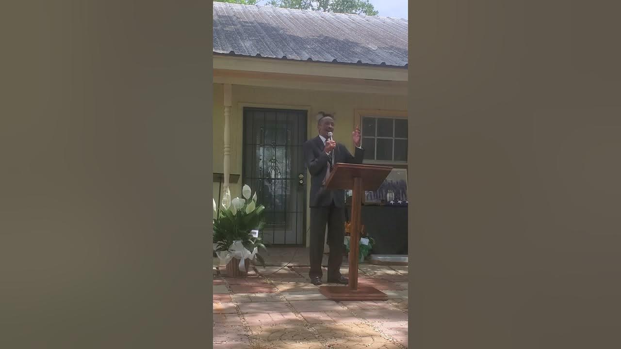 Bro. Joseph Rucker Eulogizing Polee Love, Jr - YouTube