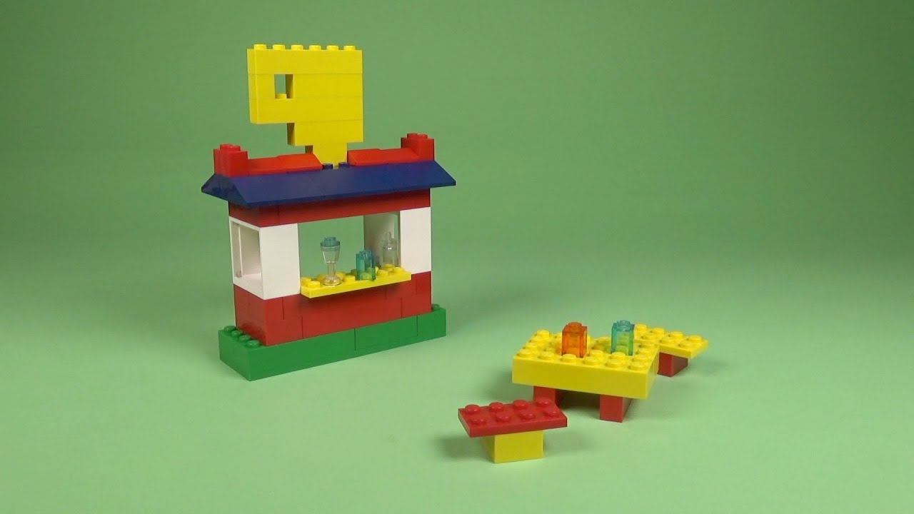 LEGO Cafe 001 Building Instructions - Make & Create 5482 