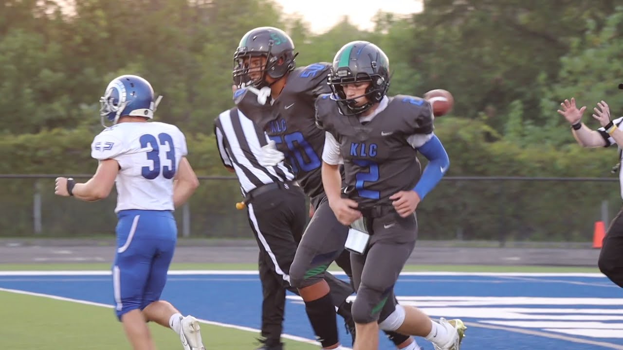 2021-22 Football: KLC Highlights vs Random Lake - Robby Michael Ties ...