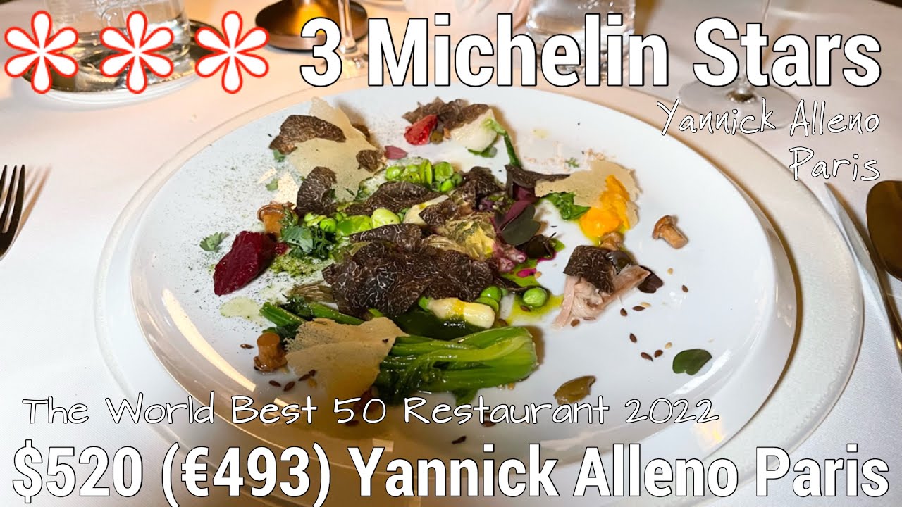 Yannick Alléno - 3 Michelin Star Alleno Paris au Pavillon The World ...