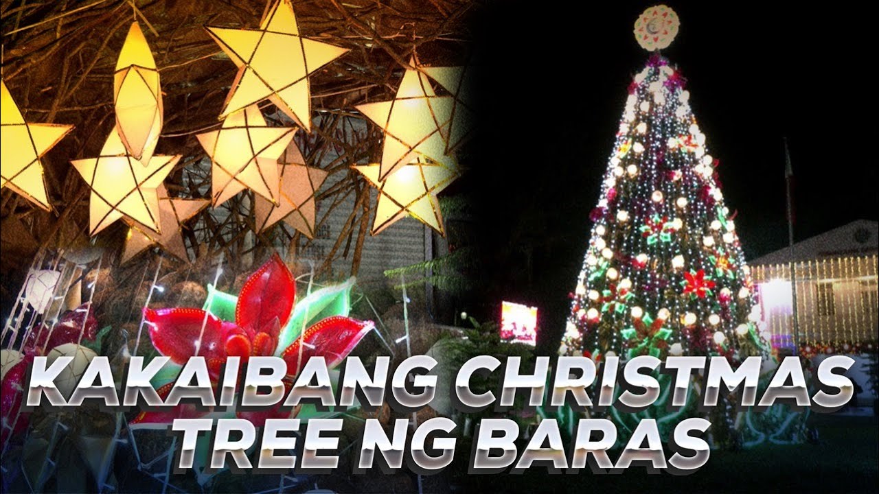 #BalitangA2Z | CHRISTMAS TREE NG BARAS RIZAL NA GAWA SA BAO NG NIYOG AT ...