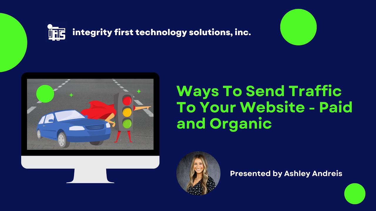 Ways To Send Traffic To Your Website Paid and Organic - YouTube