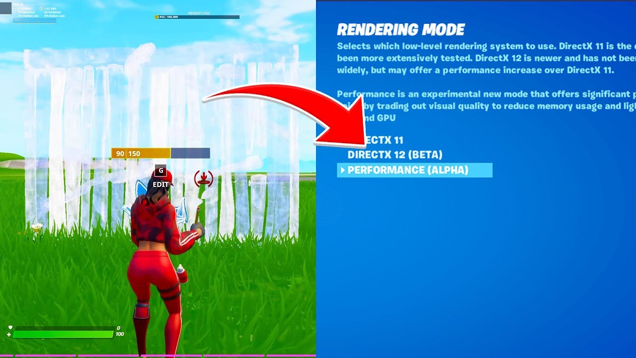 How To Get NORMAL BUILDS On PERFORMANCE MODE! (FPS BOOST!) - YouTube