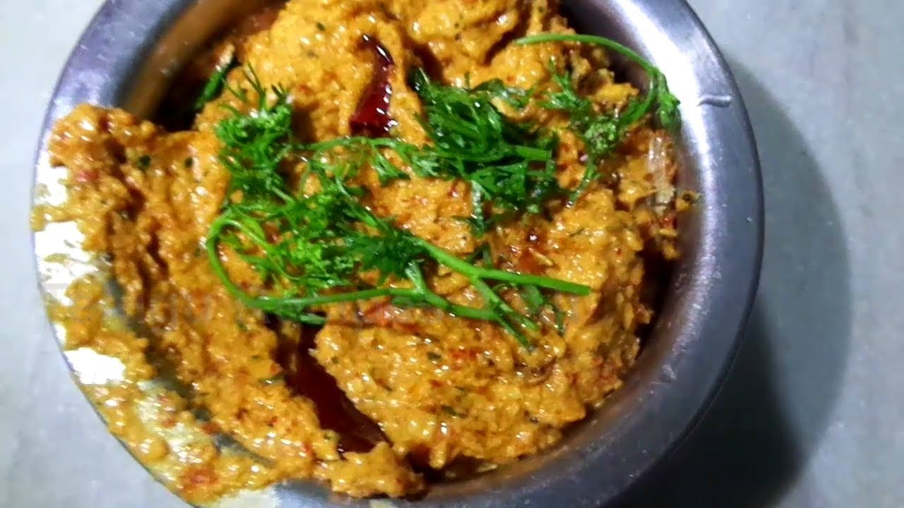 How to Make Pachi Kobbari Tomato Pachadi Recipe in Telugu - YouTube