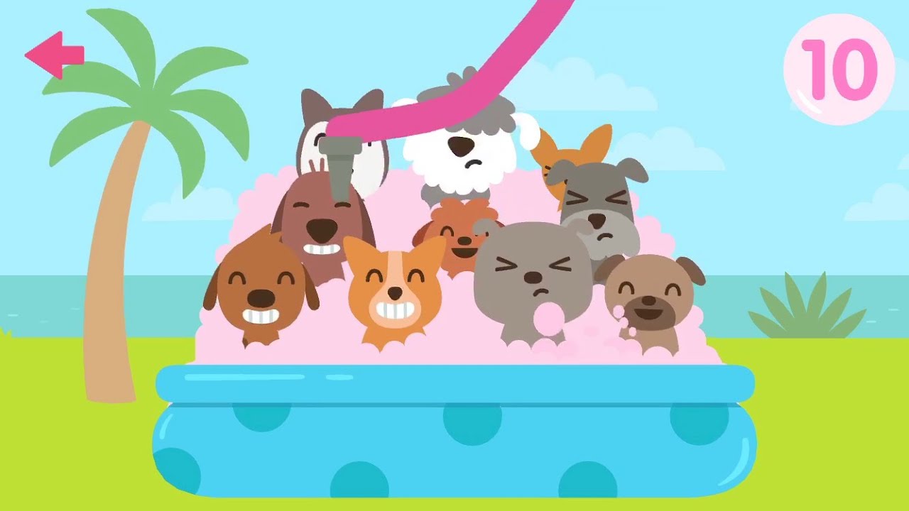 Sago Mini World - Puppy Preschool - Game Pet Fun For baby - YouTube