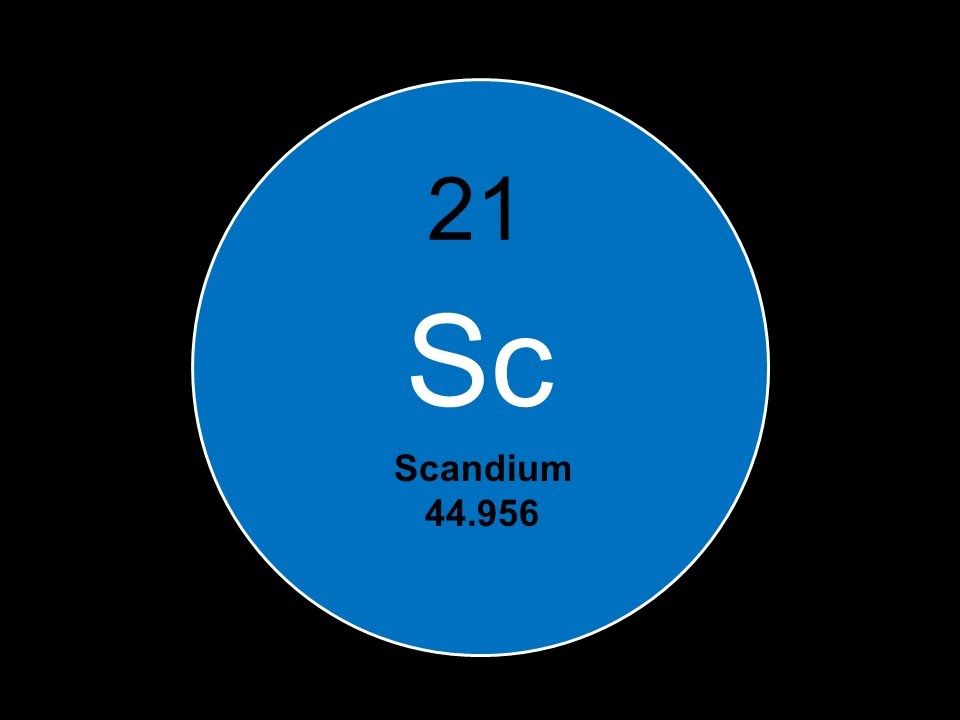 Element 21 - Scandium Facts - YouTube
