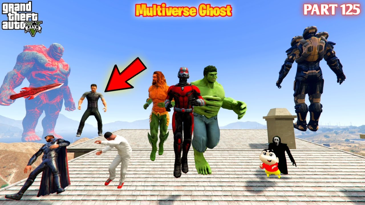 Multiverse Ghost Shin Chan Franklin Antman Went To Other World For ...