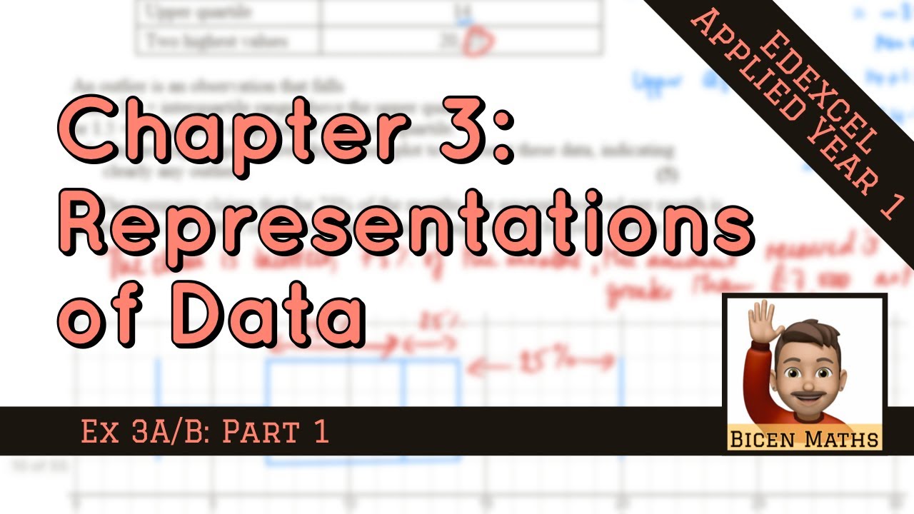 Representations of Data 1 • Box Plots: pt. 1 • Stats1 Ex3A/B • 🤖 - YouTube