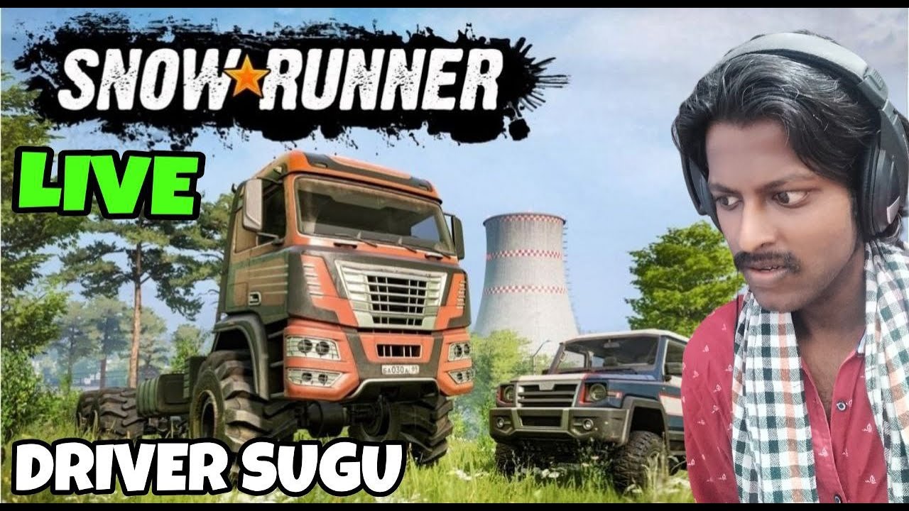 SNOW RUNNER "DRIVER SUGU ANNAN OFFROAD TRUCK DRIVING"!! - YouTube
