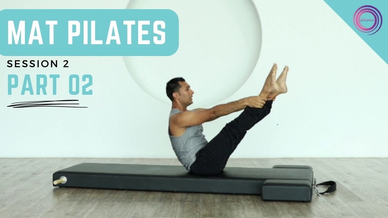 20 Minutes MAT PILATES Workout - Session 2 (Part 2) - YouTube