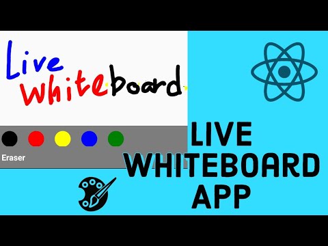 How to make a Live Whiteboard App with #react-native | 5mins Tutorial ...