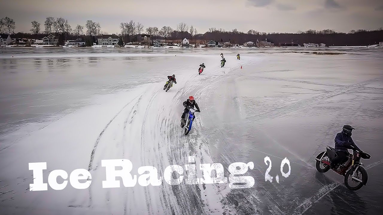 Ice Racing 2.0 Adrenaline - Murray Lake, Michigan - YouTube