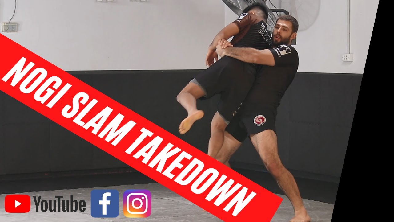 NOGI WRESTELING - TAKEDOWNS - DOUBLE LEG TO BODY LOCK - SLAM - NOGI ...