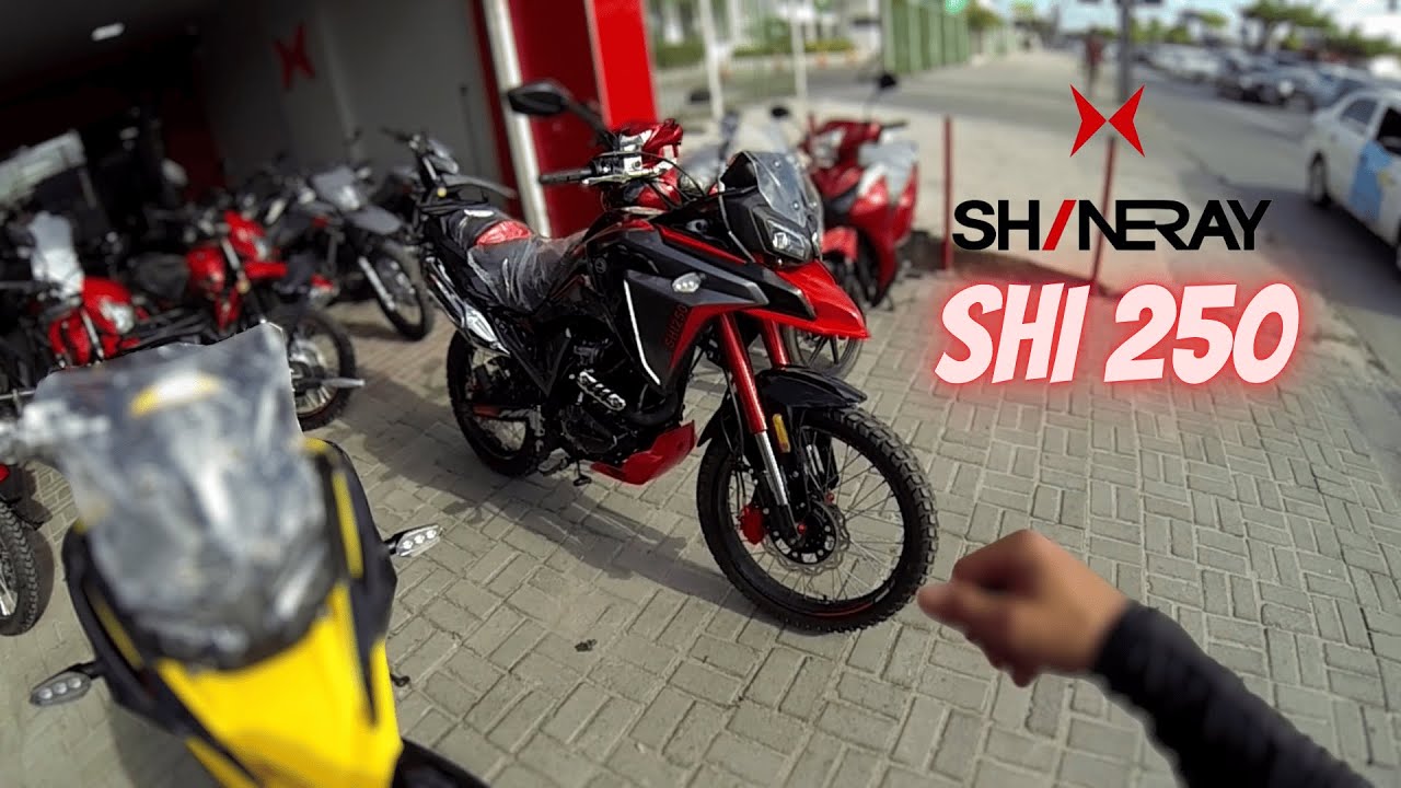 PRIMEIRAS IMPRESSÕES e TEST-DRIVE da SHINERAY SHI 250 EFI (WUYANG ...