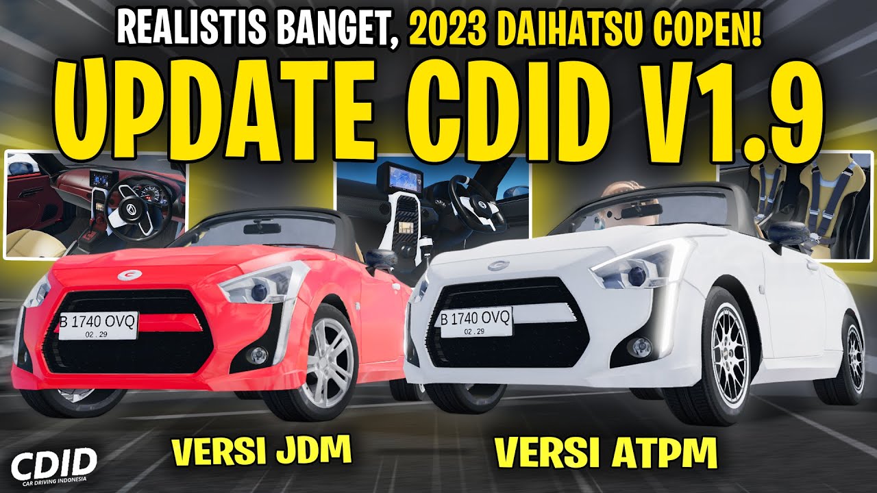 REVIEW MOBIL BARU CDID UPDATE V1.9 DAIHATSU COPEN ! REALISTIS BANGET ...