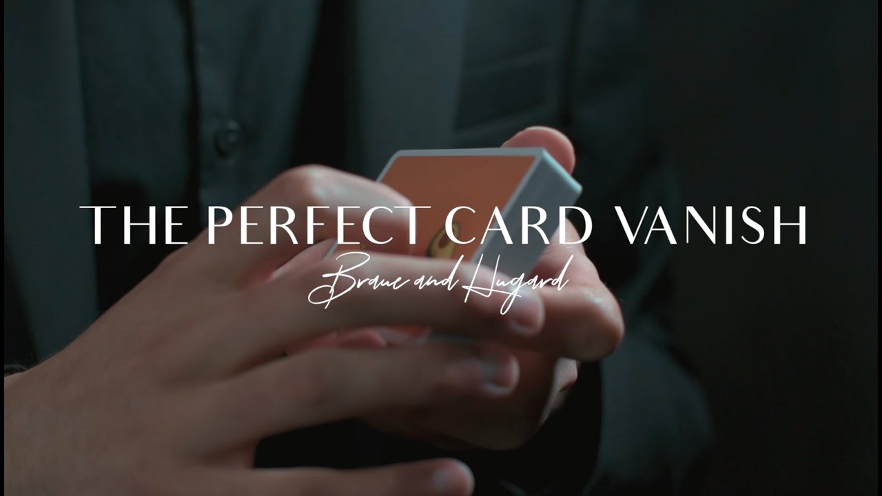 The Perfect Card Vanish (Card Magic Tutorial) - YouTube