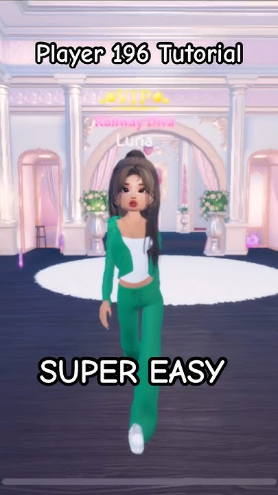 Player 196 tutorial || Squid game Mingle song #dti #dresstoimpress #squidgame #squidgame2 # ...