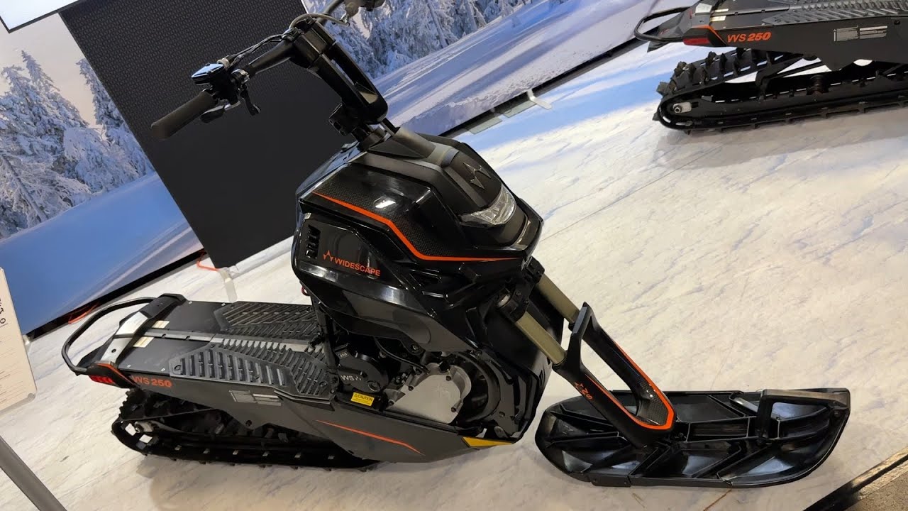Overview And Impressions With Stand - up Snowmobile 2024 Widescape ...