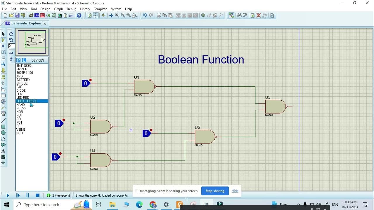 25A2 Lab ( Boolean Function implementation ) 07/11/23 - YouTube