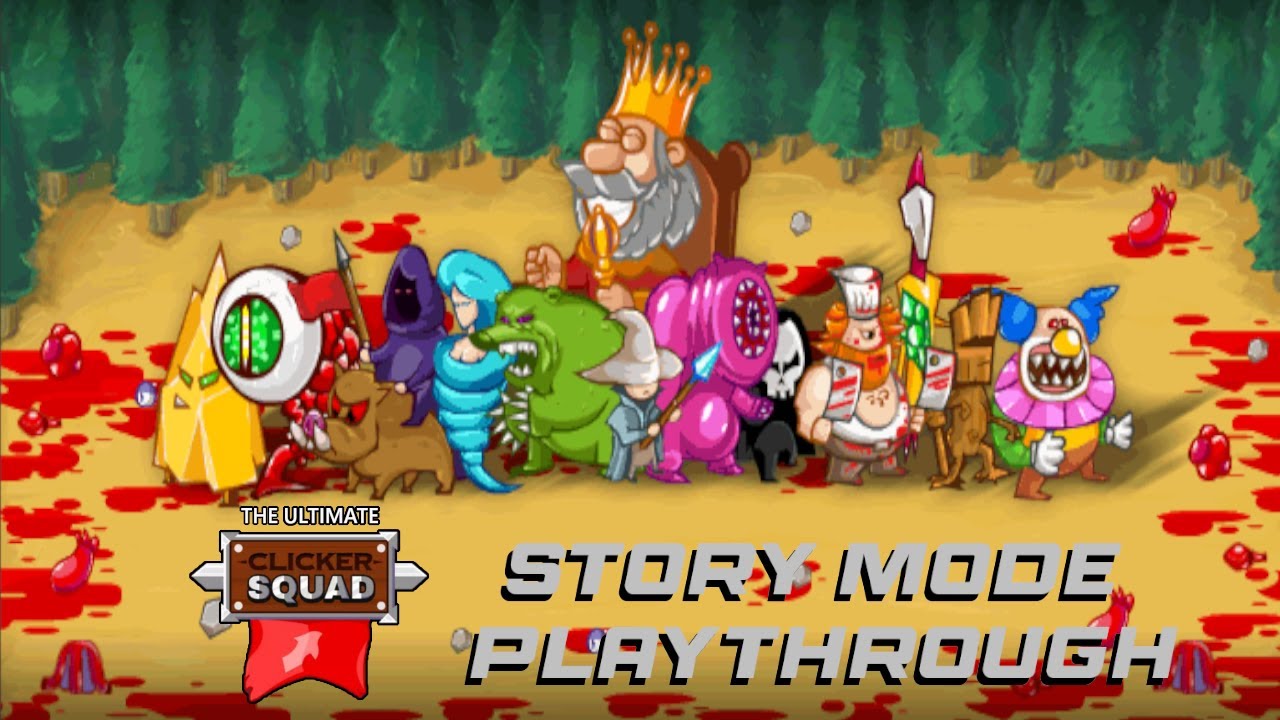 The Ultimate Clicker Squad (PC Flash Game) | Story Mode Playthrough ...