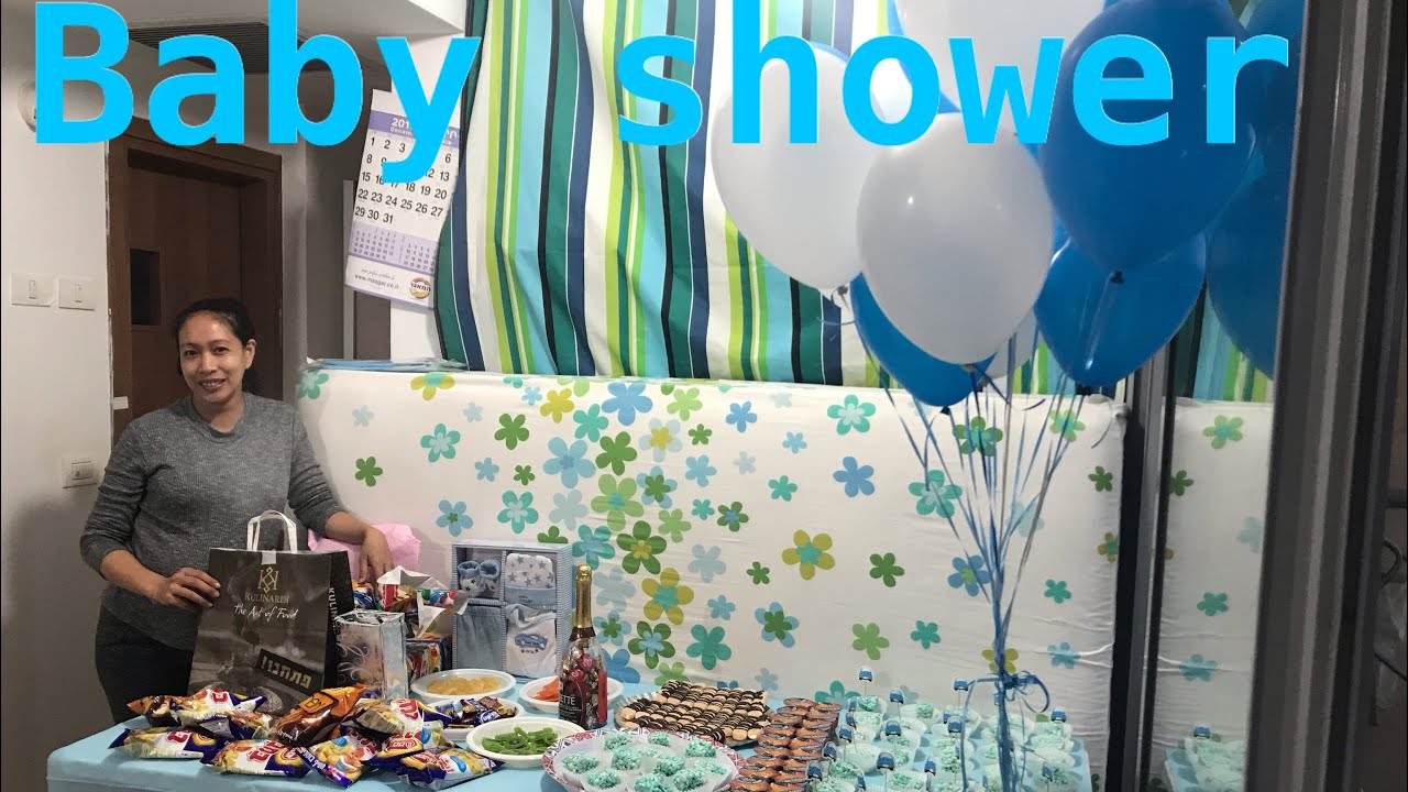 BABY SHOWER of ALEX - YouTube