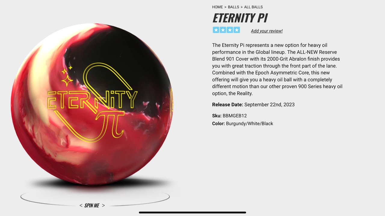 900 Global Eternity PI Bowling Ball Review - YouTube