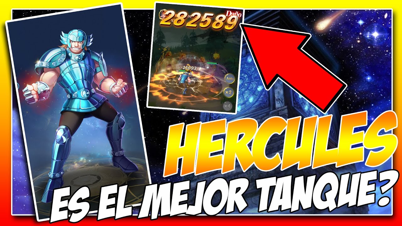 Guia Basica 🦾 BUILD HERCULES ALGETHI 🦾 Saint Seiya LEGEND OF JUSTICE ...