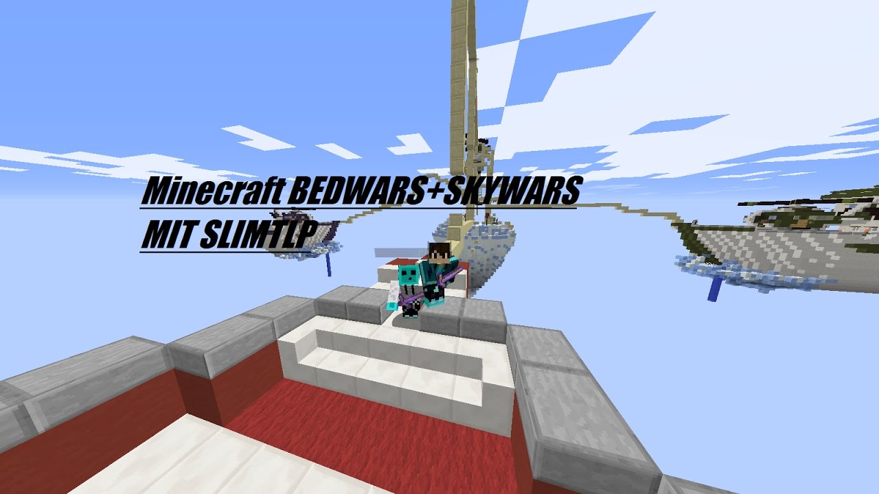 Minecraft Bedwarsskywars Deutsch Mit Slimtlpaufklärung Youtube 6656