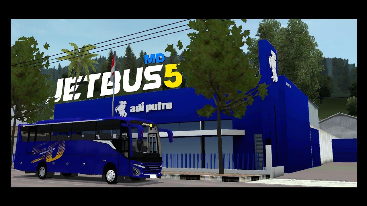 SHARE MOD JETBUS 5 ( JB5 ) MD V1 ADIPUTRO PERTAMA DI BUSSID 😱 FULL ...