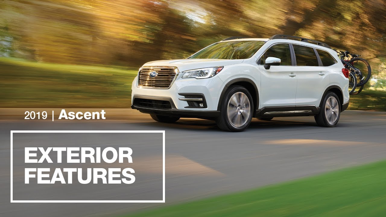 2019 Subaru Ascent Exterior Features - YouTube