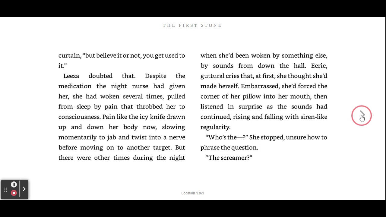 The First Stone Chapter 10 - Part 1 - YouTube