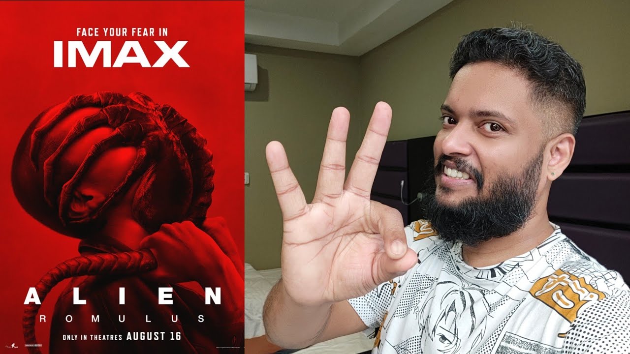 Alien Romulus IMAX Laser Experience Outside India - YouTube