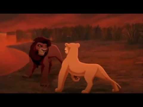 Le roi lion 2 - Kovu sauve Kiara et confonte Simba