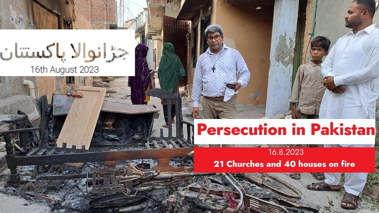 Pakistan Mob Vandalises Jaranwala Churches Over 'Blasphemy Christian ...