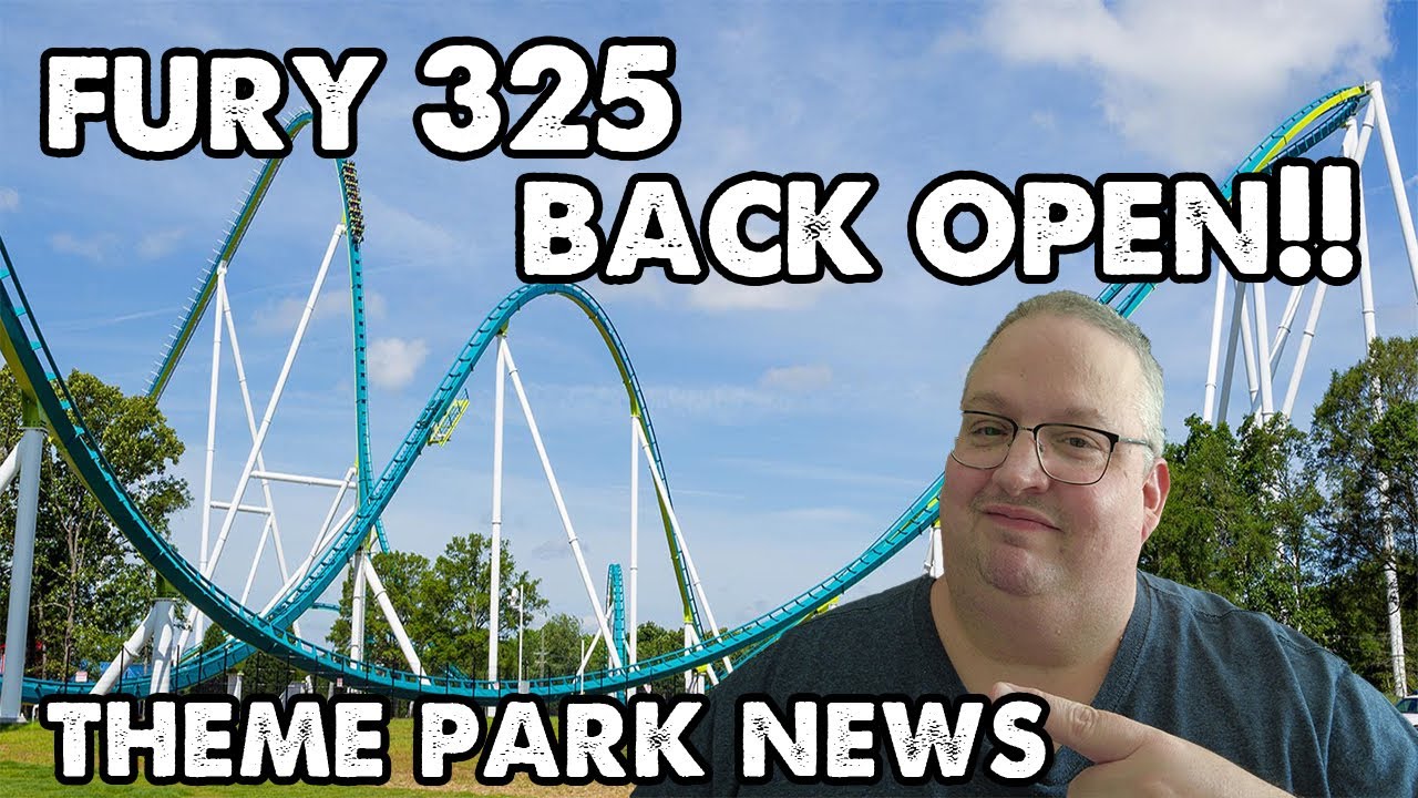 Fury 325 Roller Coaster NOW OPEN!! - YouTube