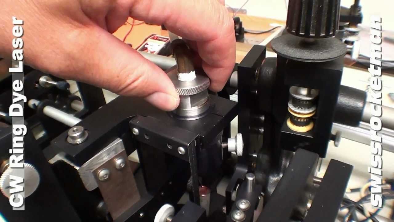 Ring Dye Laser Spectra Physics model 380D.mp4 - YouTube