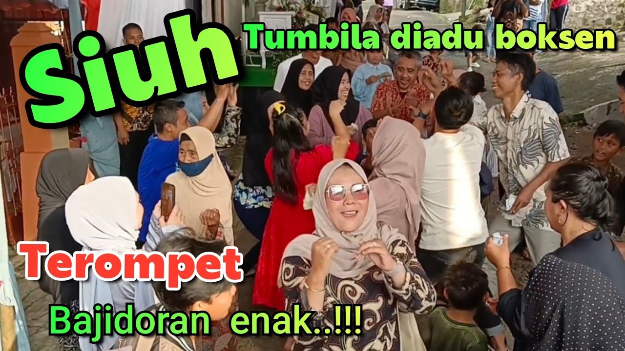 Siuh TUMBILA DI ADU BOKSeN // Bajidoran nico entertainment - YouTube
